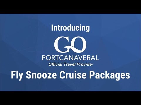 Fly Snooze Cruise with Go Port Canaveral - YouTube