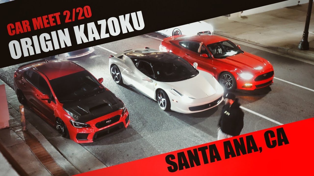 Origin Kazoku Car Meet | Cops closed down the streets! - YouTube