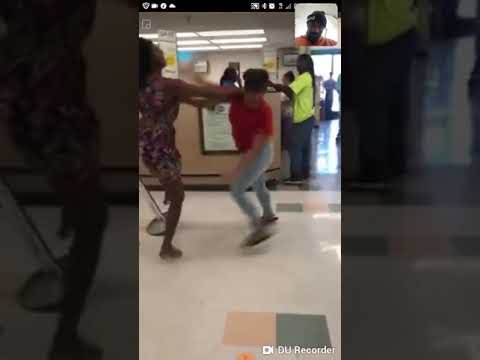 Fight breaks out in supermarket after an interview - YouTube