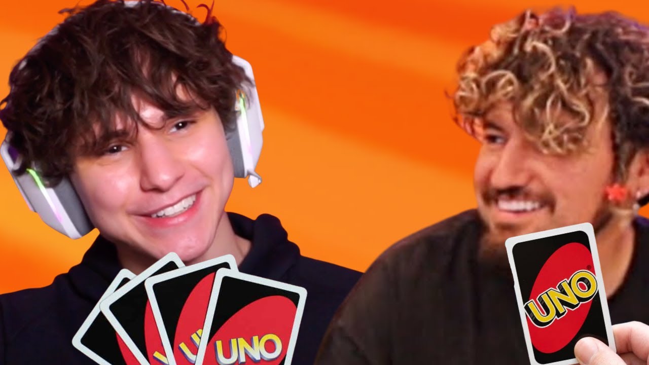 THE NEVER ENDING GAME OF UNO AGAINST JC CAYLEN - YouTube