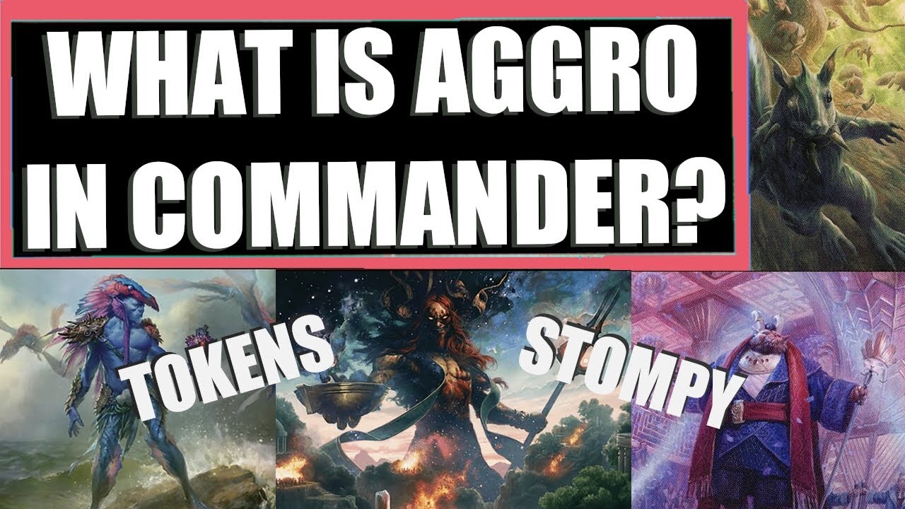 WHAT IS AGGRO IN COMMANDER? - YouTube