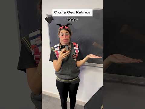 okula geç kalınca ben 😂❤️ #shorts