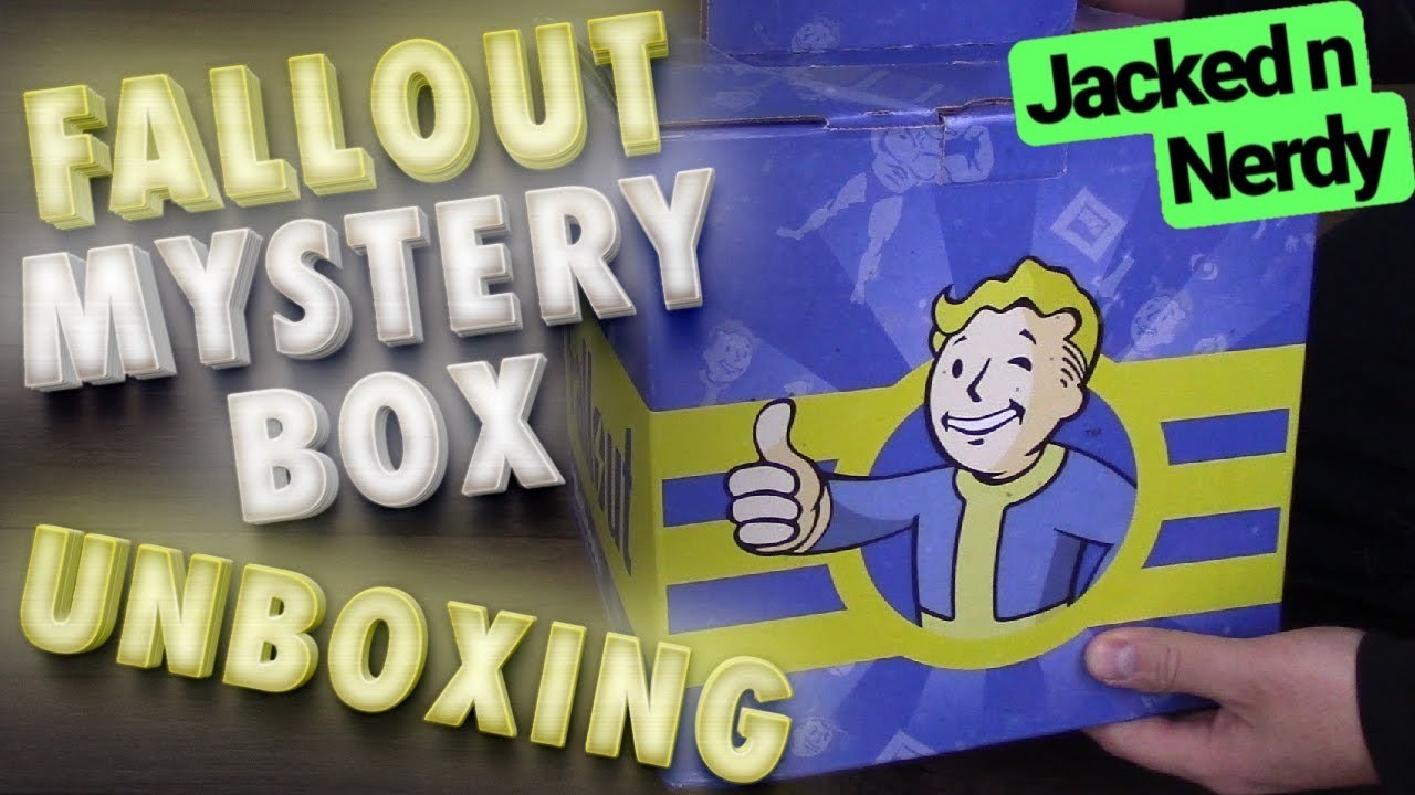 Fallout Mystery Box from Toynk toys - Jackednnerdy - YouTube