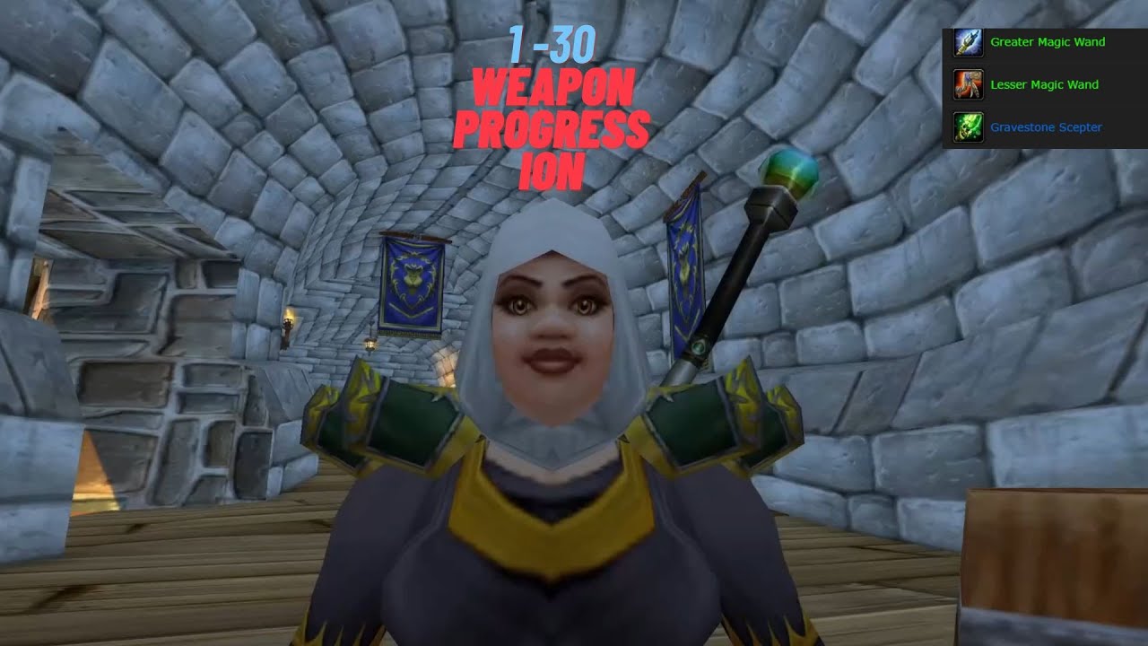WoW Classic Hardcore Early Game Caster Weapon Progression - Easy Way To ...