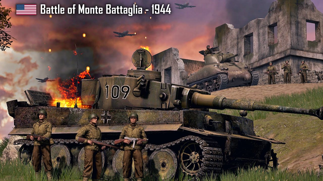 Battle of Monte Battaglia – Gothic Line (1944) | Gates of Hell - YouTube