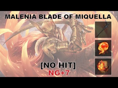Elden Ring – Malenia, Blade of Miquella No Hit | Rellana's Twin Blades & Flame of the Fell God ...