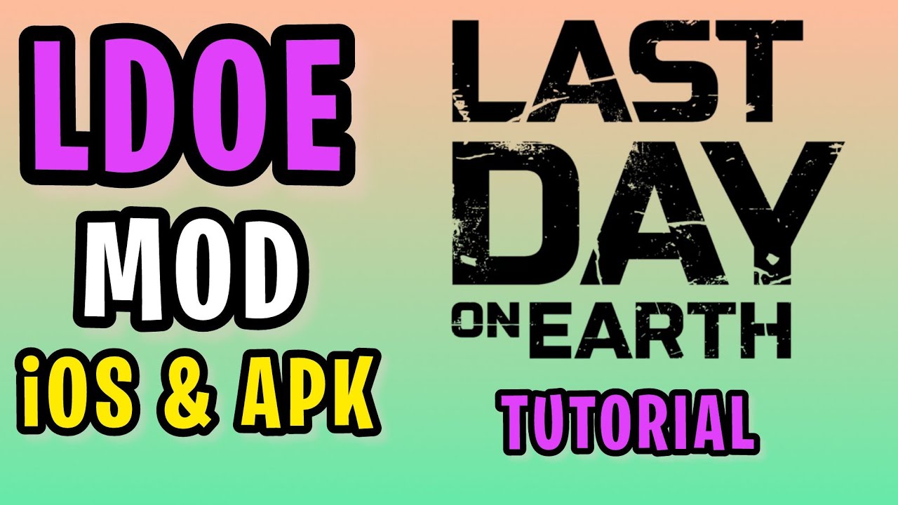 LDOE MOD iOS Android {2024} *NEW* Last Day On Earth MOD MENU APK - YouTube