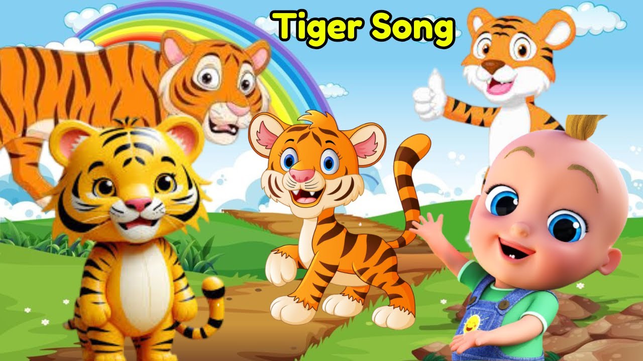 The Tiger Song || Kids Song || Cocomelon Nursery Rhymes - YouTube