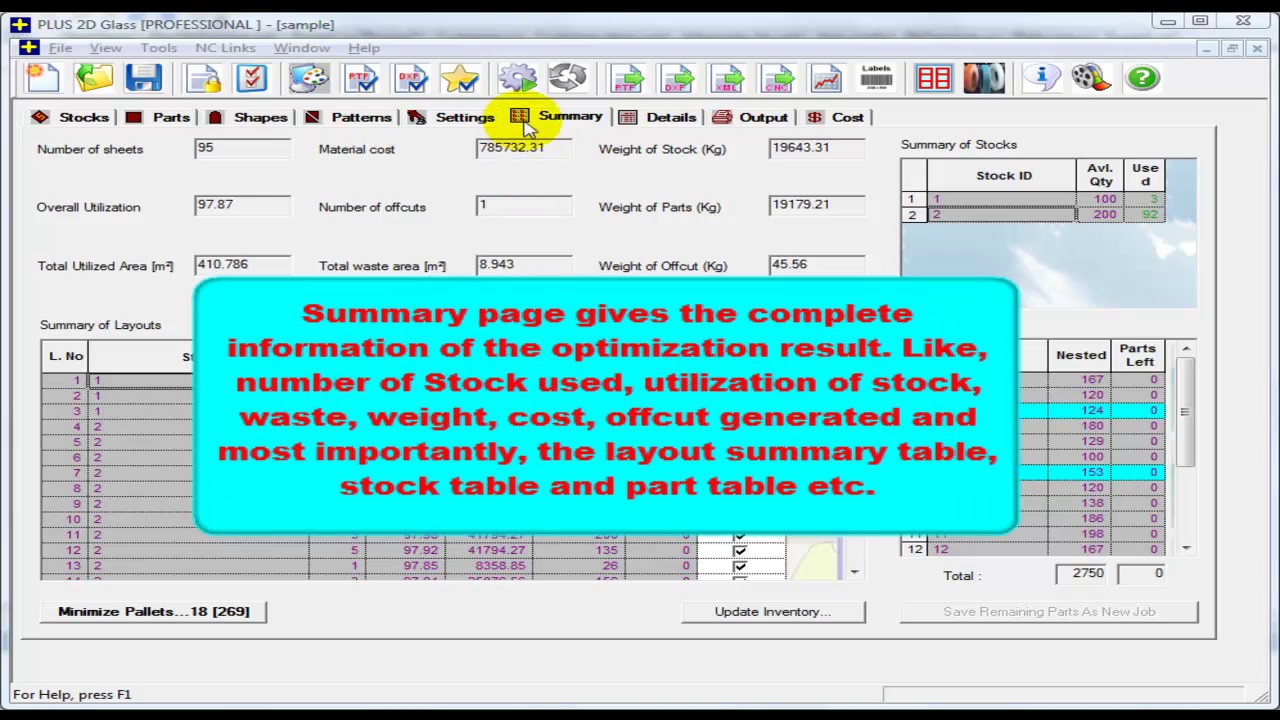 PLUS 2D : Summary Of Optimization - YouTube