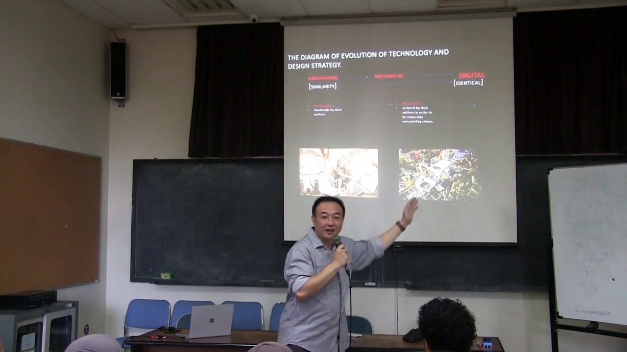 KULIAH TAMU David Hutama di Arsitektur ITB, 01 Februari 2019 - YouTube