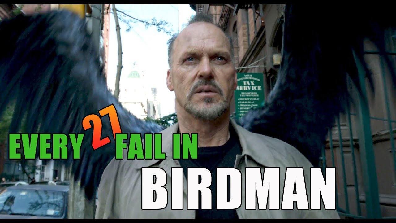 Every Fail In Birdman | Everything Wrong With Birdman, Mistakes and ...