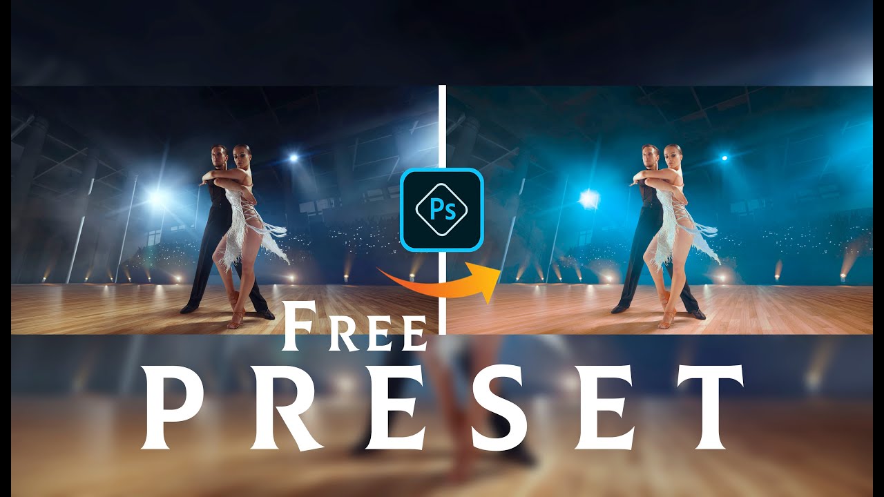 How To Light Dance photoshop preset || Free Night Colour Tone Preset By ...