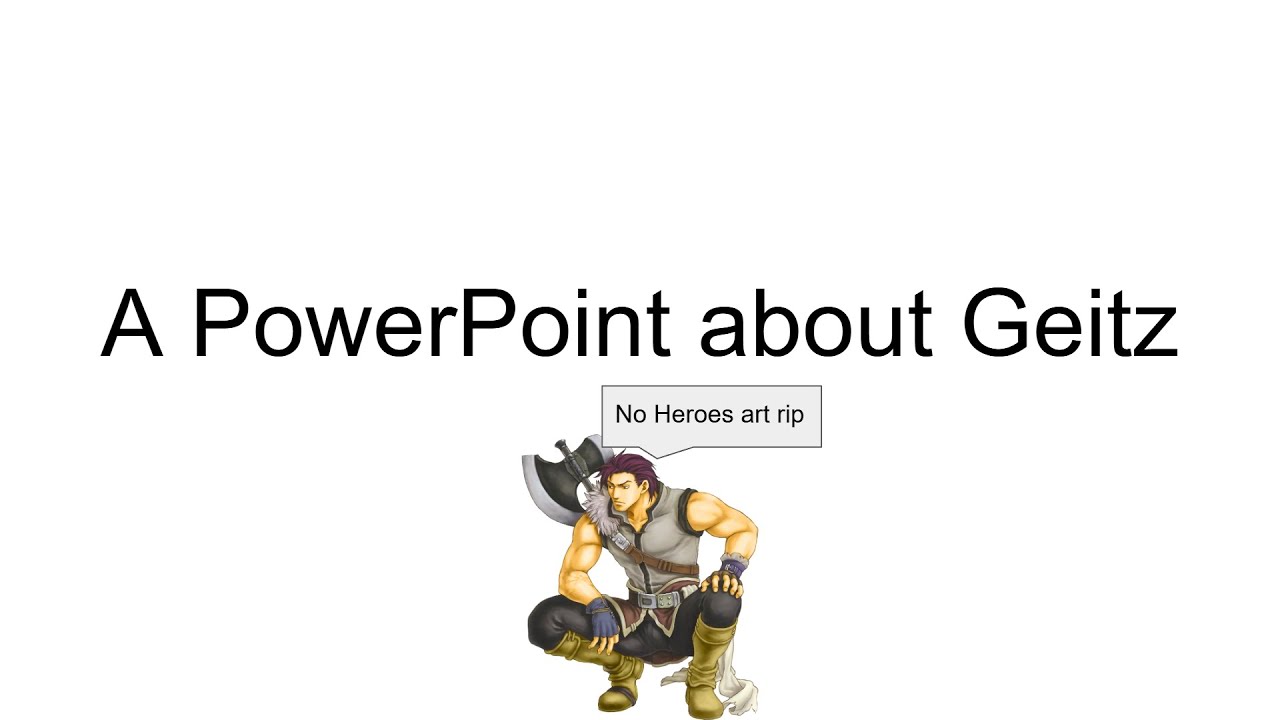 A PowerPoint About Geitz - YouTube