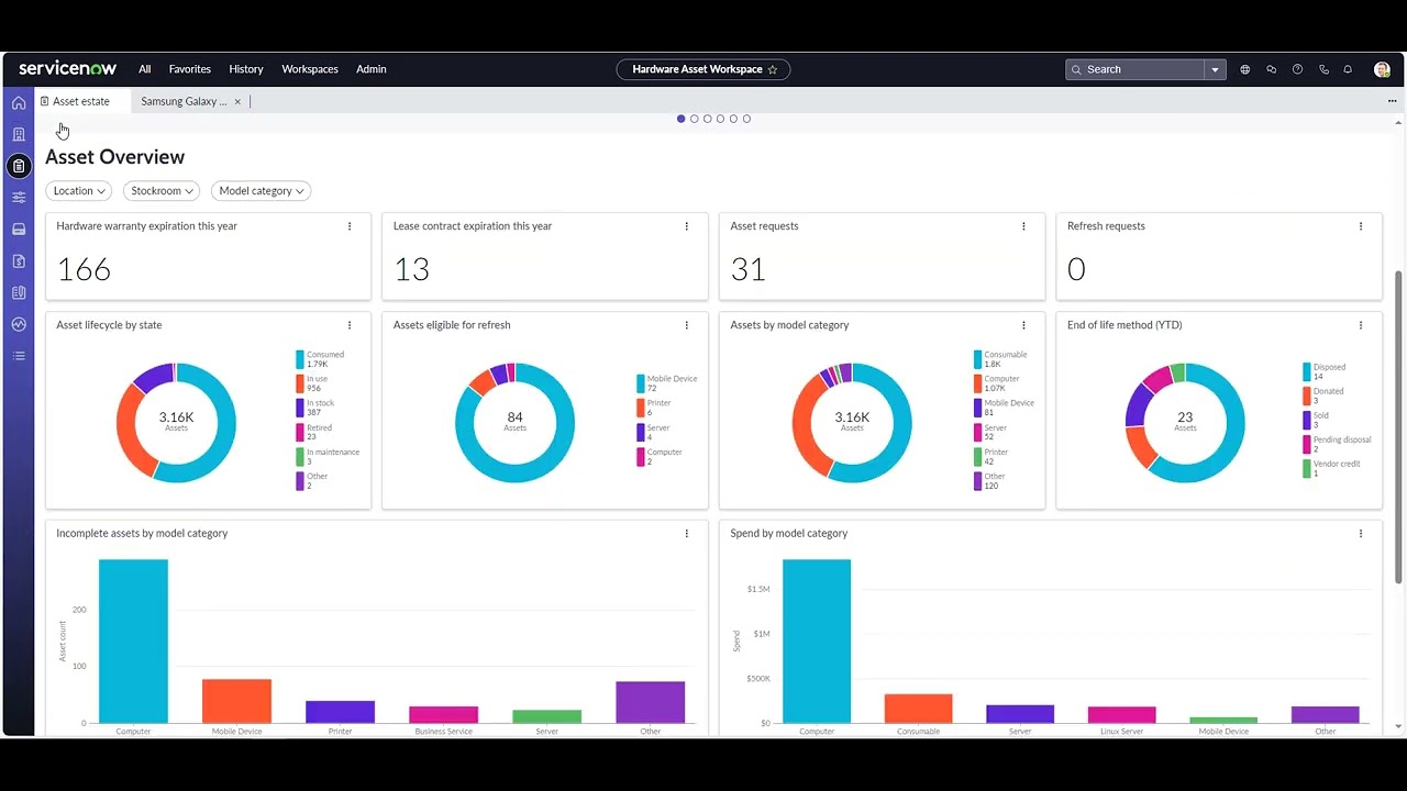 ServiceNow - Hardware Asset Refresh - YouTube