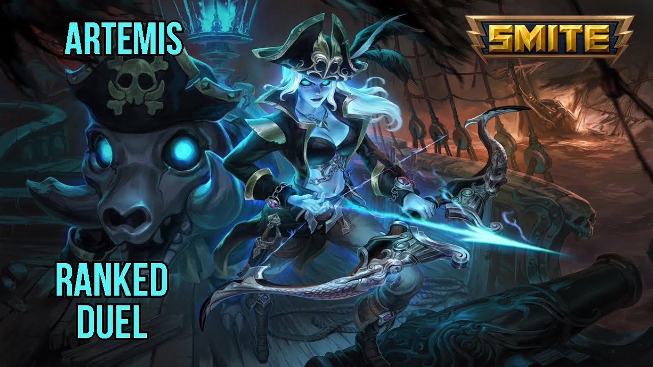 Artemis | SMITE | Pirate Queens Skin - Dread Captain Artemis | RANKED ...