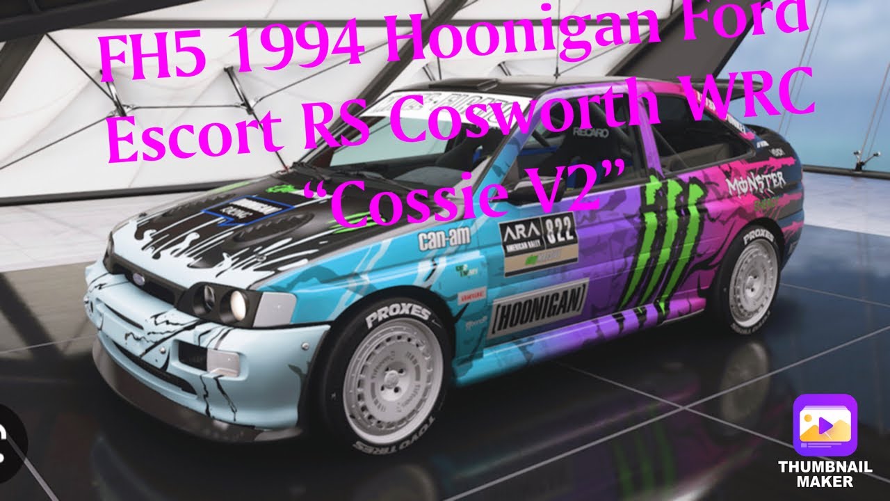 FH5 1994 Hoonigan Ford Escort RS Cosworth 'Cossie V2' - On A Wing And A ...