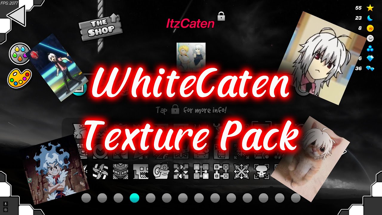 WhiteCaten Texture pack | GD 2.206 - YouTube