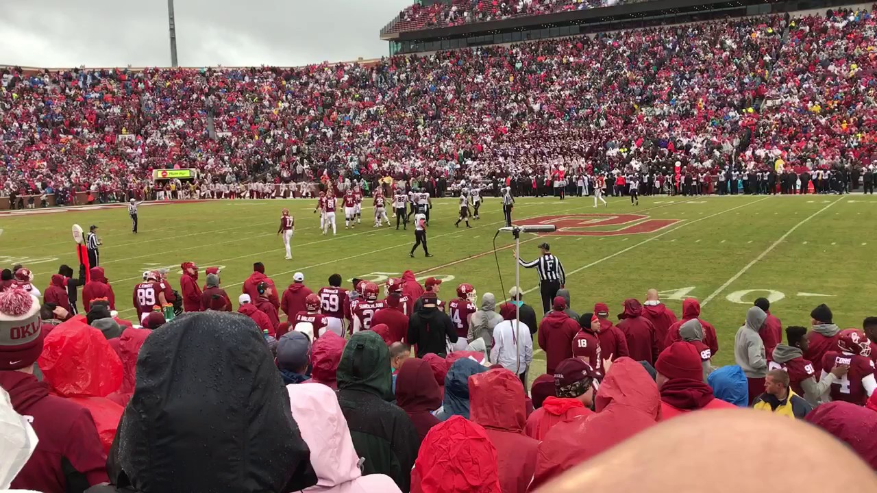 Oklahoma Boomer Sooner Chant - YouTube