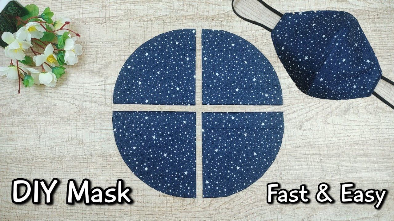 NEW STYLE Simple and Easy Fabric Mask | Breathable Face Mask - YouTube