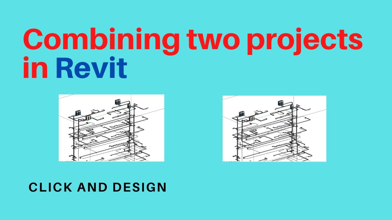 Combining Two Projects Into One Bind Link Revit MEP Step Combining Two Projects Into One Bind Link Revit MEP Step