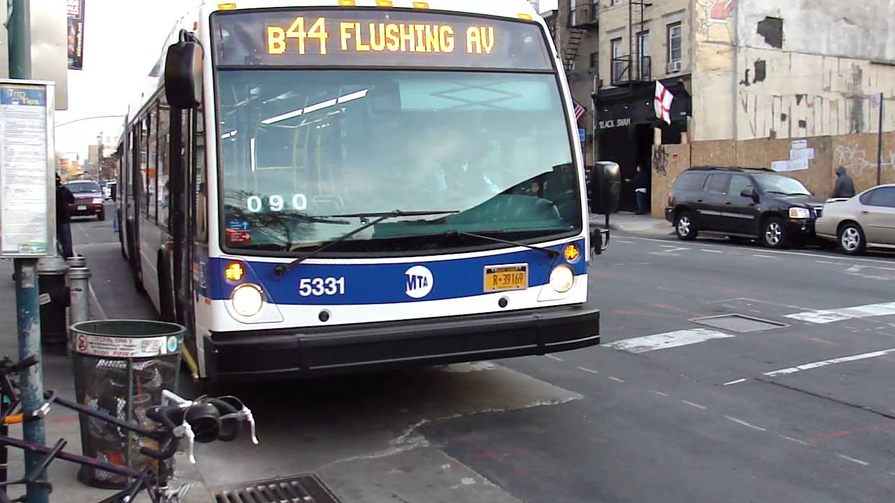MTA New York City Bus: NovaBus LFSA #5331 B44 @ Bedford & Lafayette ...