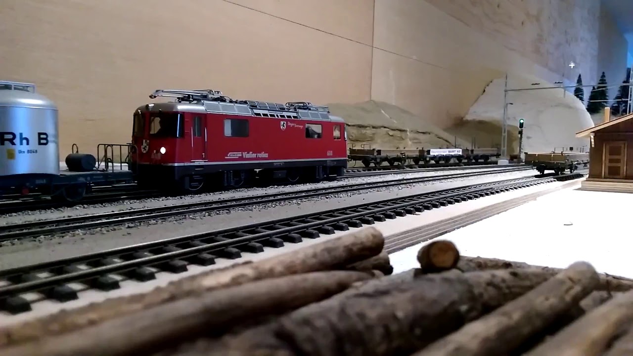 Bemo 0m Ge 4/4 II 618 - YouTube