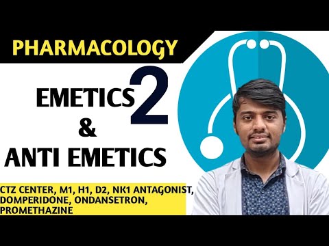 EMETICS & ANTIEMETICS DRUGS | CTZ CENTER | physiology of emesis - YouTube