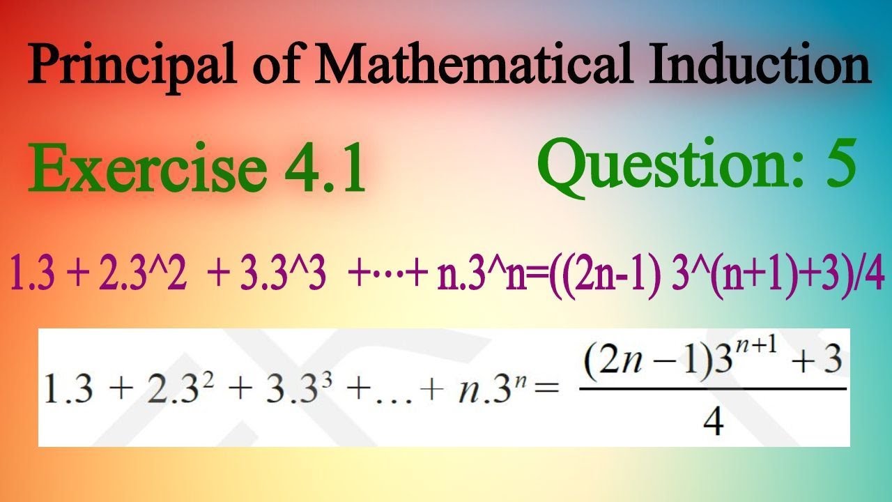 Class 11| Chapter 4| Exercise 4.1| Question 5| NCERT| Ramanujan Classes ...