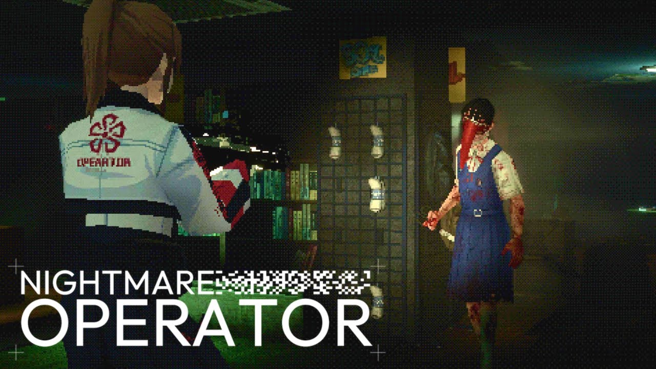 Nightmare Operator | a retro inspired japanese horror game - YouTube