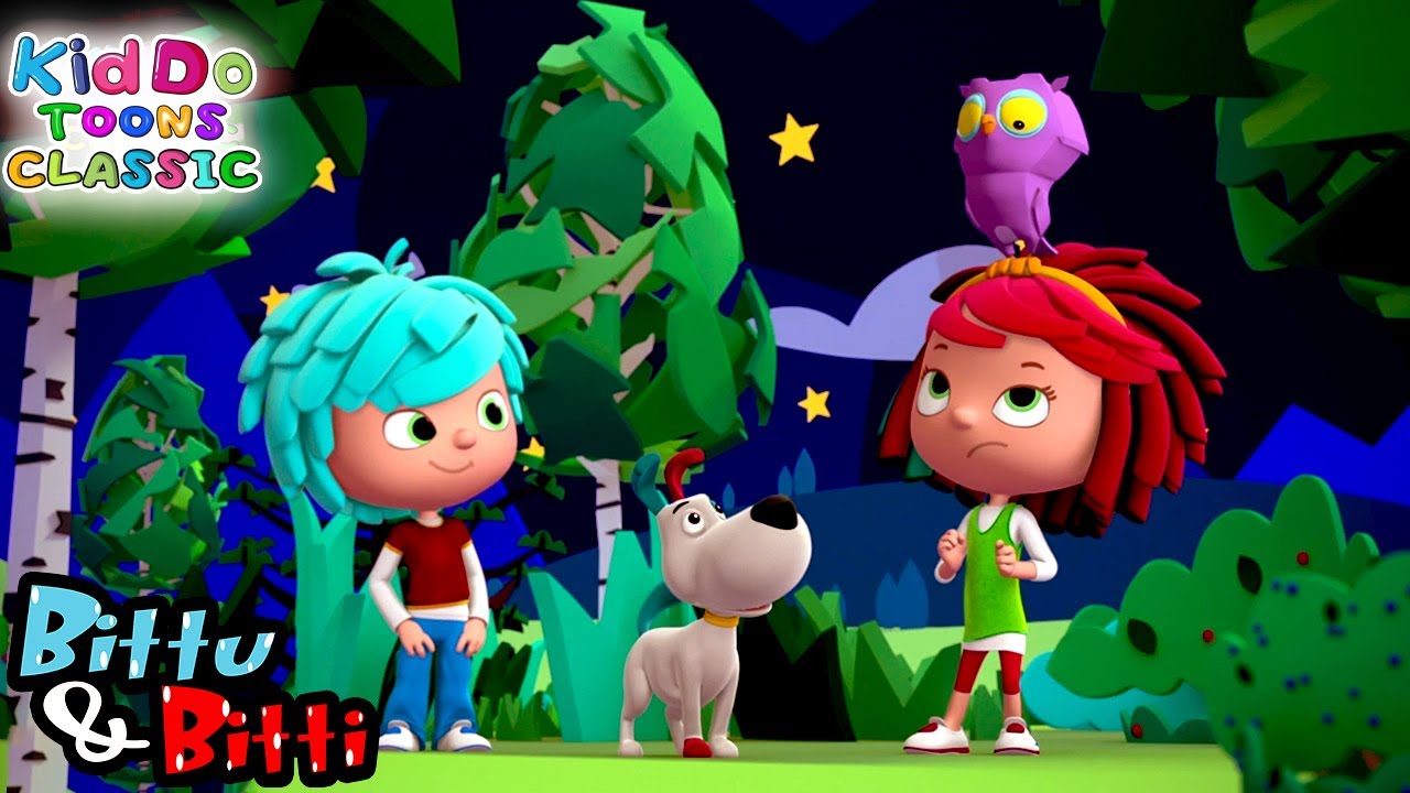 एक पागल उल्लू | Bittu And Bitty Ep 22 | Funny Cartoon Story | Kiddo ...