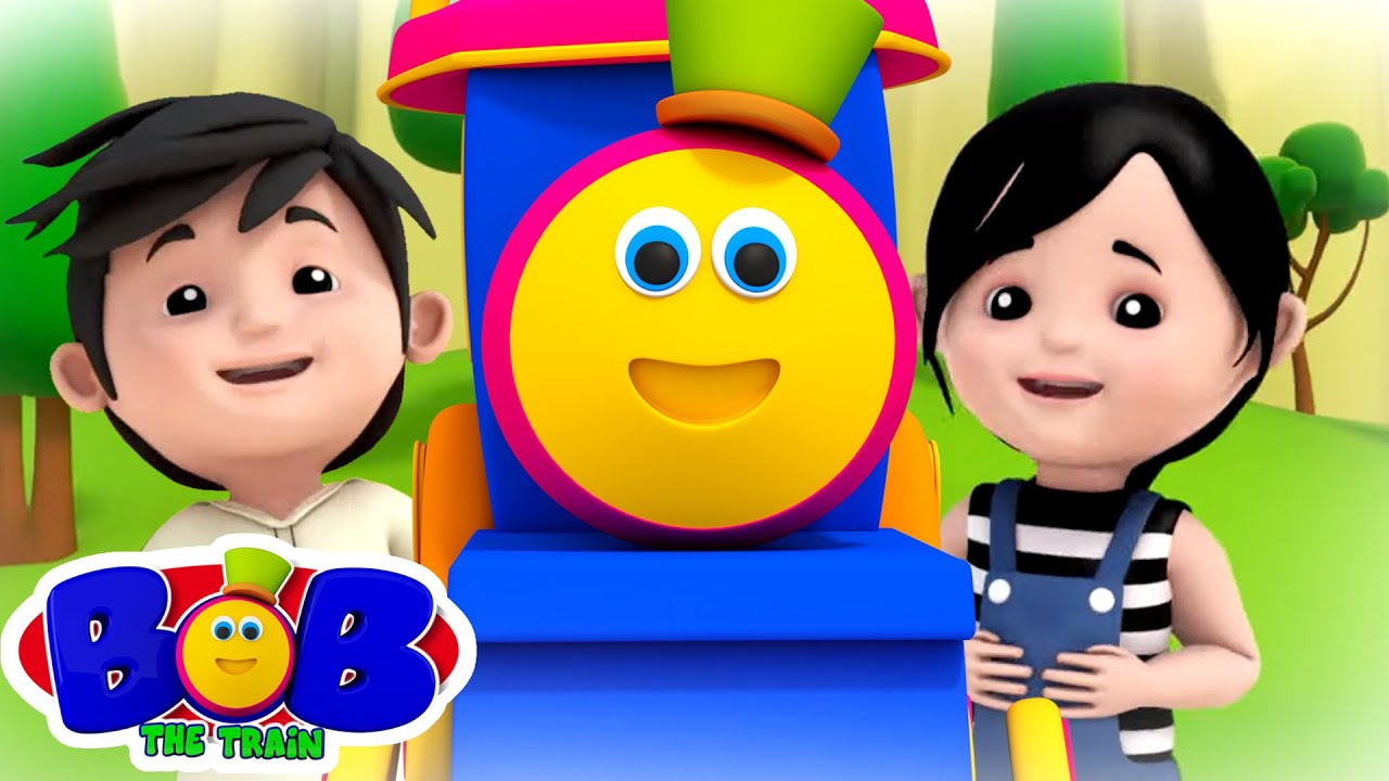 Let's all Laugh | Laughing Song | Bob The Train | Nursery Rhymes & Kids ...