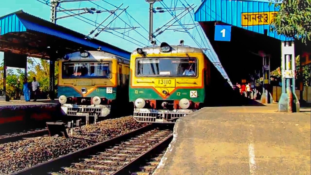 Remarkable Scene : Two Trains on Same Direction & Same Destination At ...