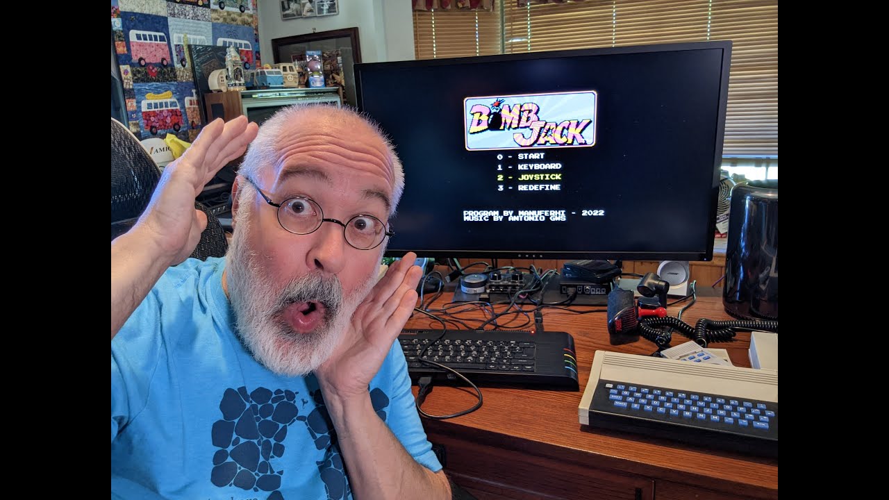 Bomb Jack - NEW Sinclair ZX Spectrum Next Game - Retro 8bit Video Game ...