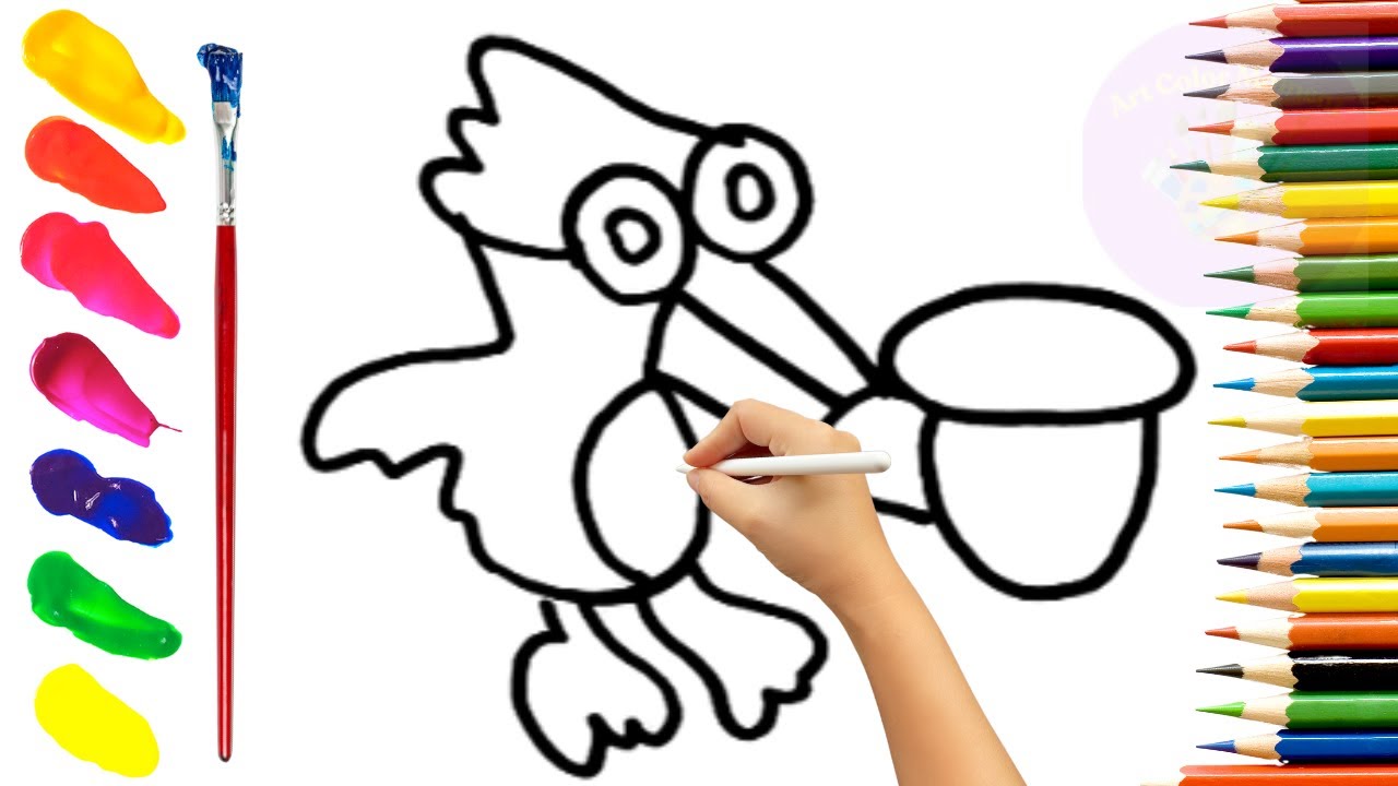 How To Draw cute Frulli Frulla. Easy Drawing, Painting & Coloring For ...