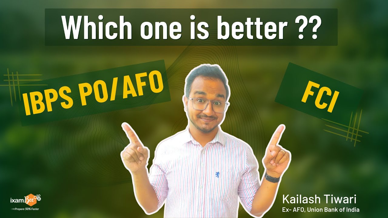 What to choose ?? IBPS PO /AFO & FCI | Salary, Promotions & Interest ...