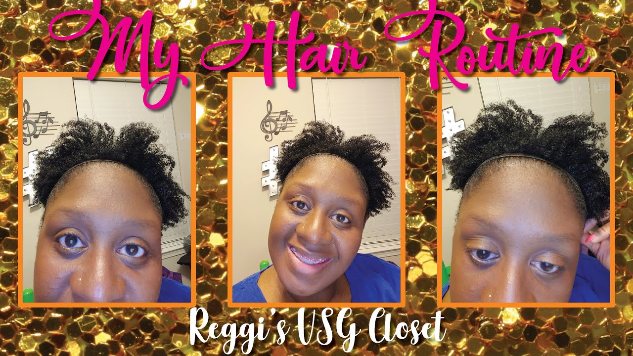 NATURAL HAIR ROUTINE│WASH AND GO │THE ANTHONY DICKEY METHOD ...