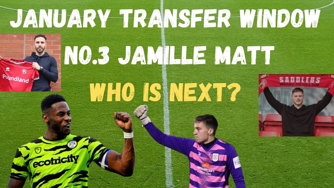 Signing No.3 Jamille Matt and possibly No.4 - YouTube