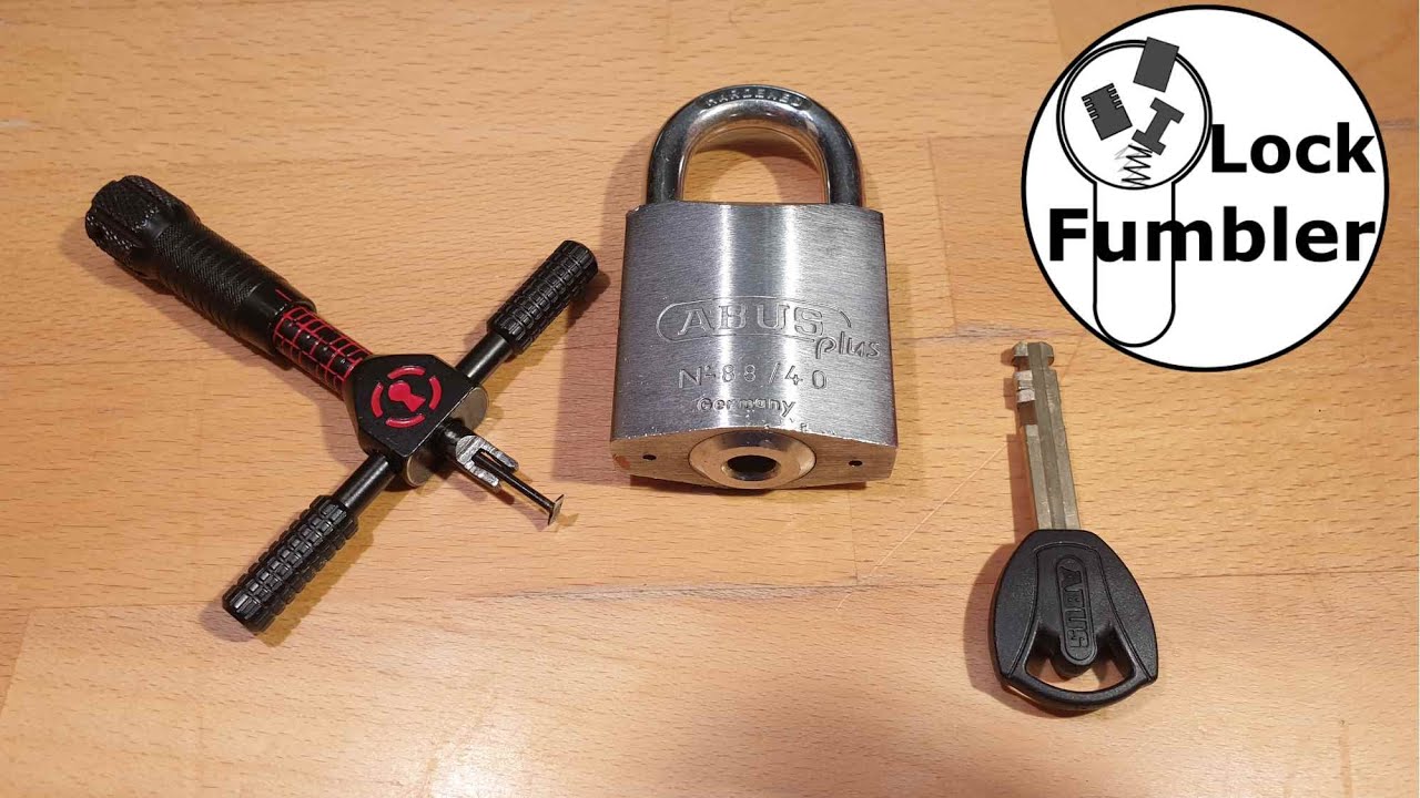 [8] ABUS Plus 88/40, picked - YouTube