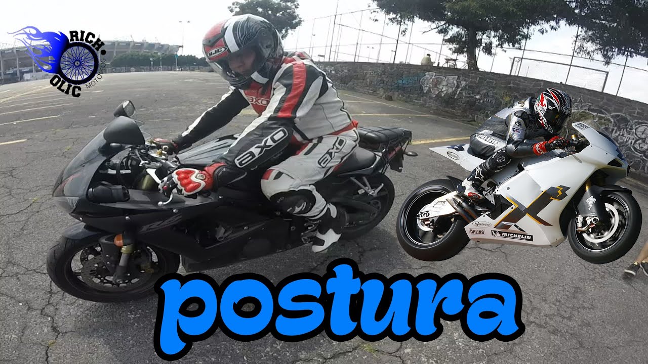 Tutorial //Cómo manejar una moto #1 "Postura" - YouTube