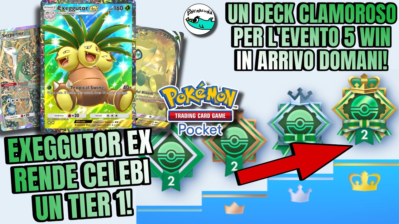 Il DECK CELEBI + EXEGGUTOR EX Domina all'Ursiiday! Nuovo TIER 1 ...