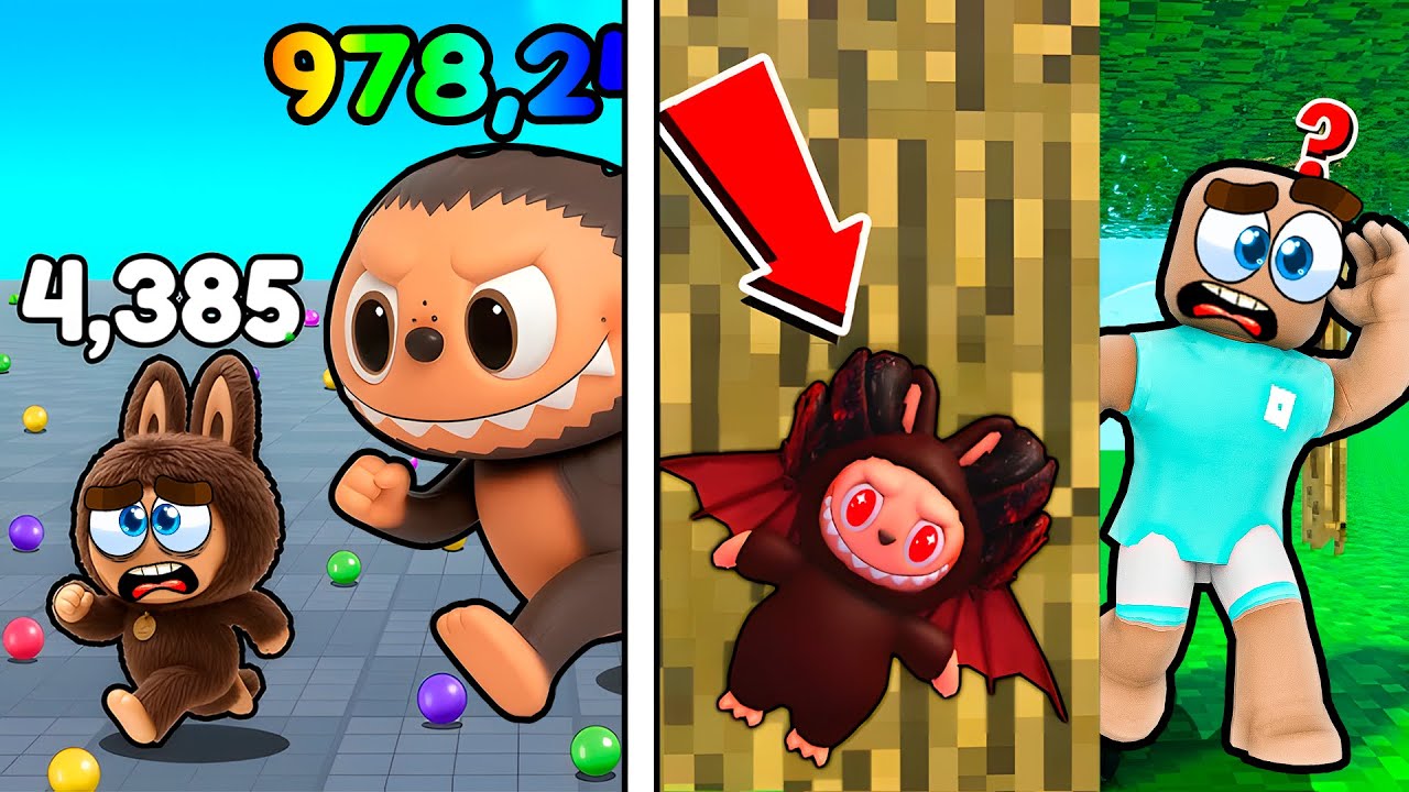 i survived EVERY LABUBU game in Roblox... - YouTube