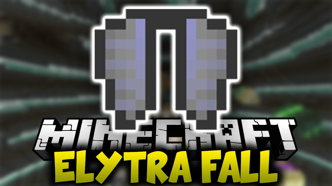 Minecraft ELYTRA FALL - 1.9 Minecraft Map w/ElitePlayz (Minecraft Map) - YouTube