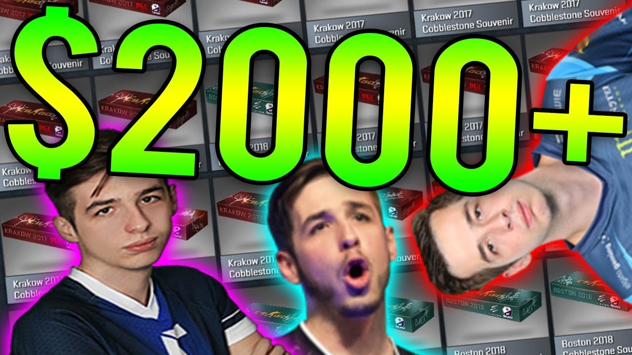 Opening ONLY kennyS Cobblestone Cases... Big CS:GO Skins Giveaway ft ...