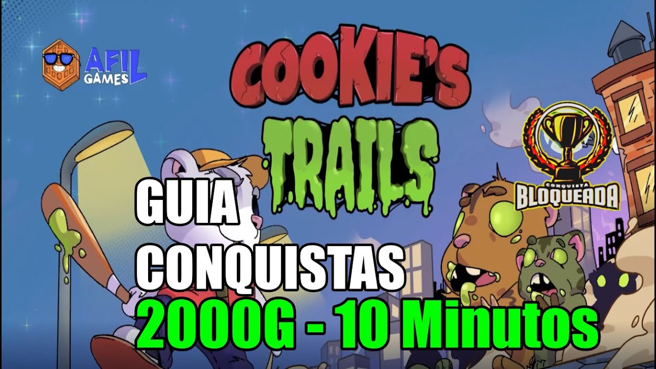 🎮 Cookie’s Trails | GUIA CONQUISTAS 2000G | EM 10 Minutos 🎮 - YouTube