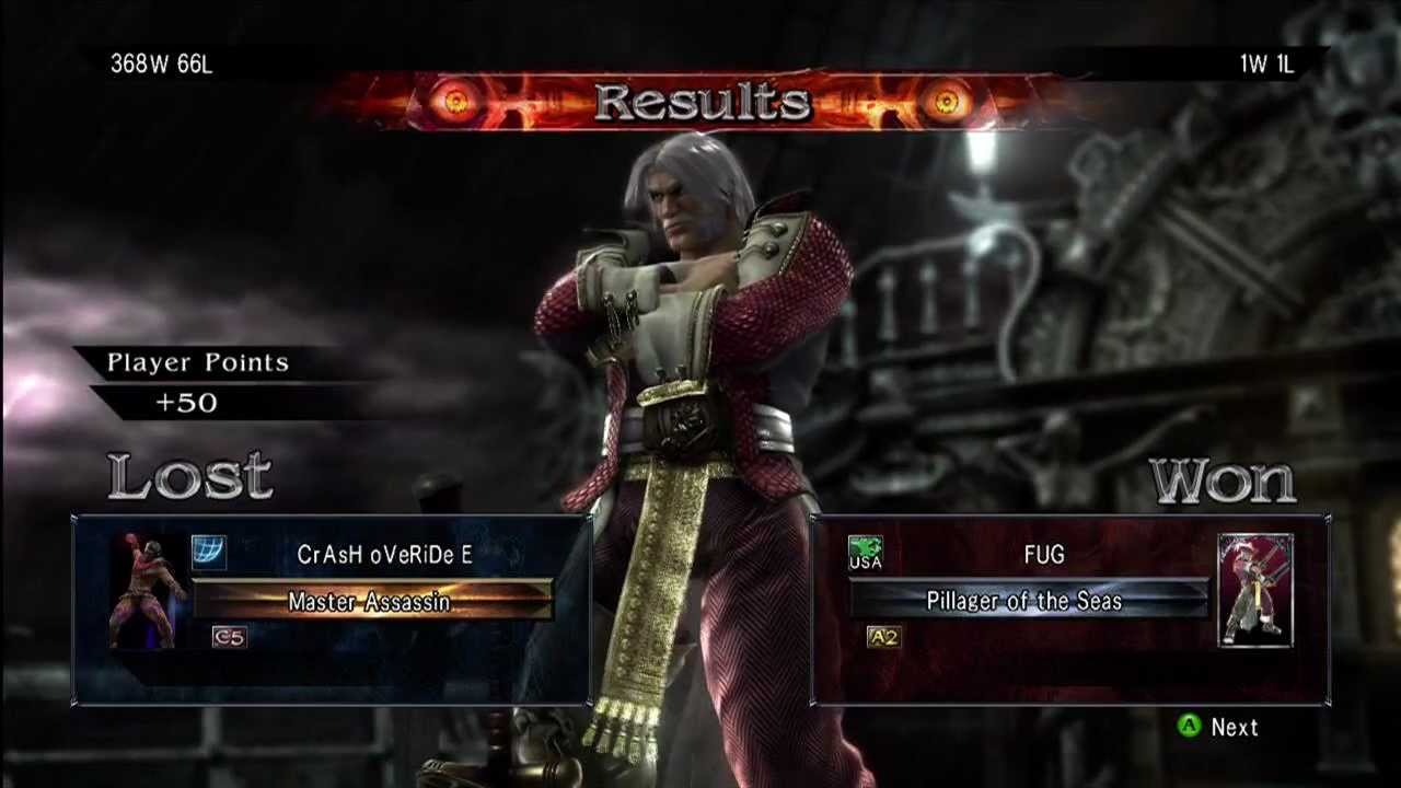 Soul Calibur 5 - All Titles - Easy win on Hard Opponents - YouTube