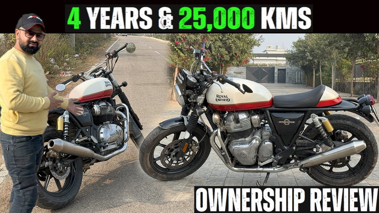 ROYAL ENFIELD INTERCEPTOR 650 : OWNERSHIP REVIEW - YouTube