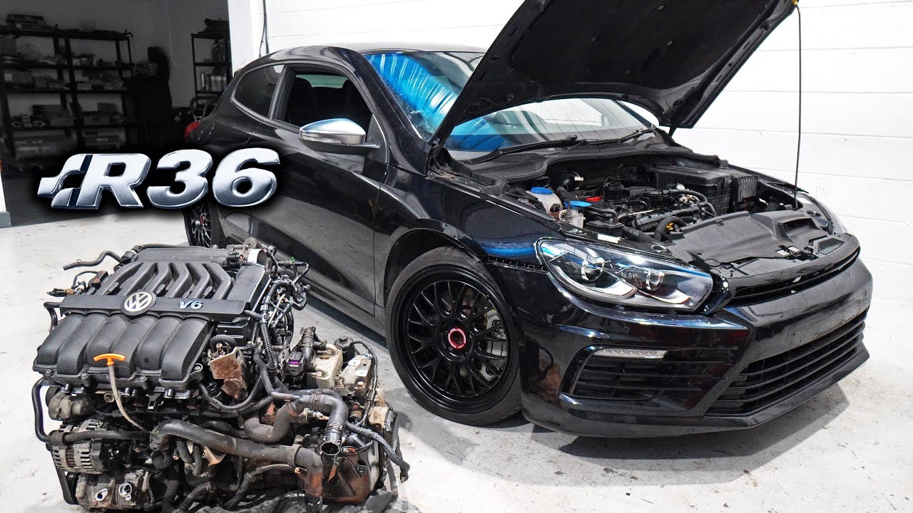 BUILDING AN R36 ENGINE SWAPPED VW SCIROCCO R | PART 1 - YouTube