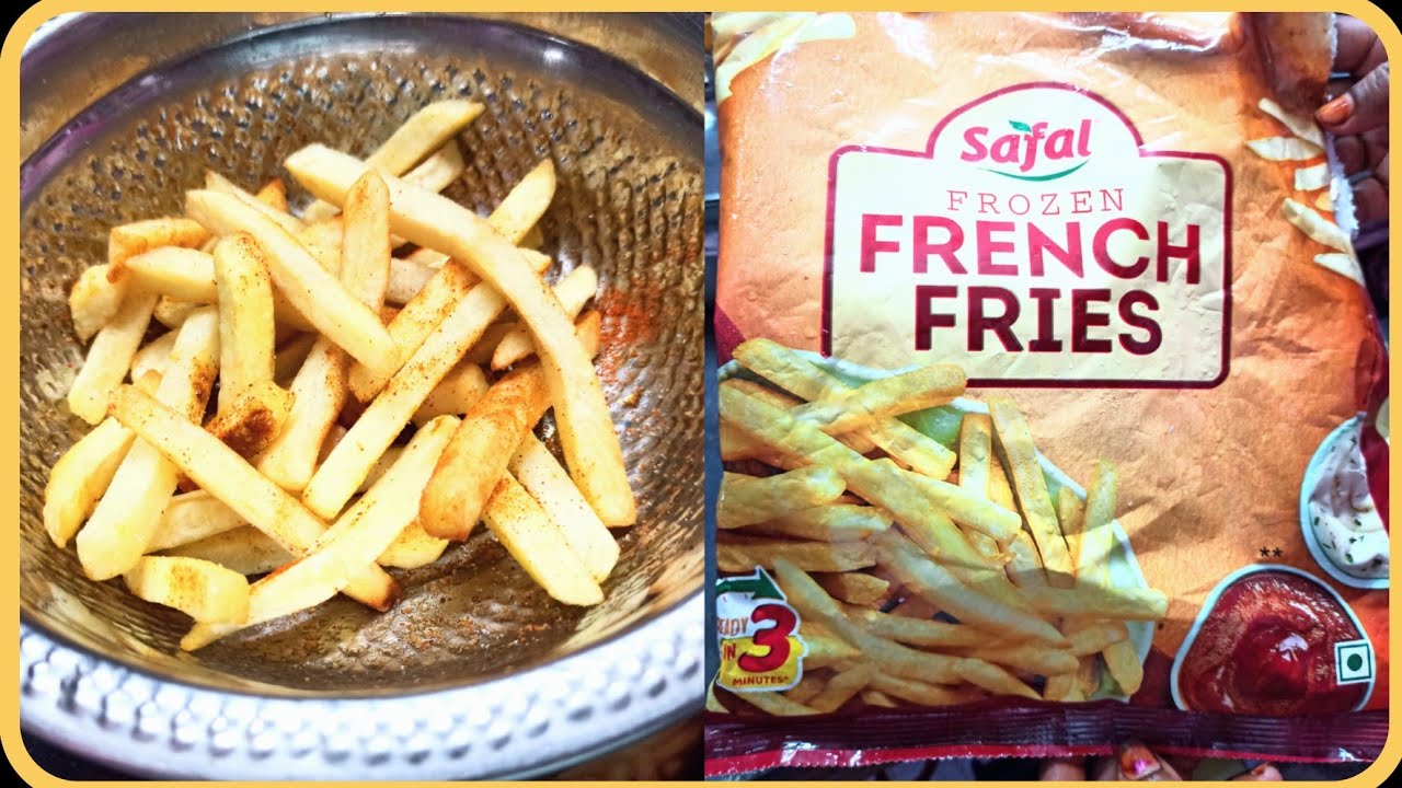Safal Frozen French Fries || Steel Style Vegetable Snacks Recipe - YouTube