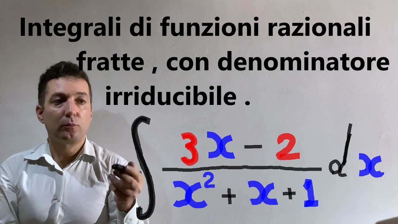 Integrale con metodo dei fratti semplici.Caso di un denominatore non ...
