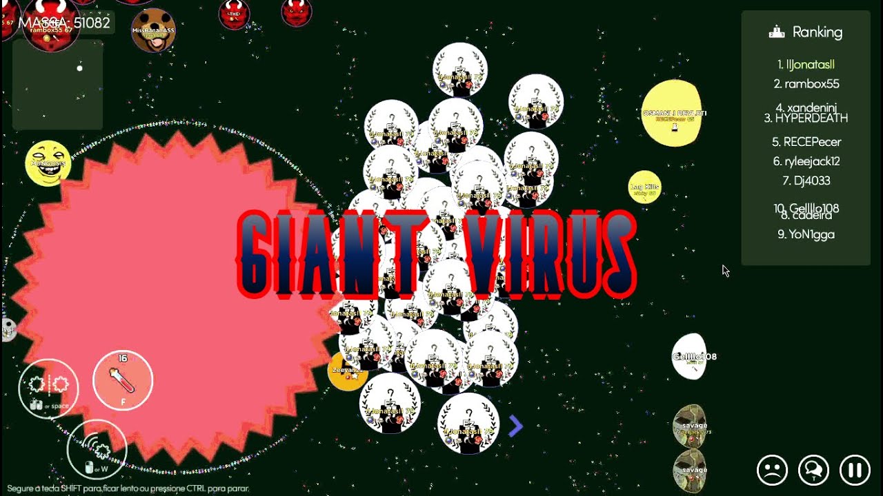 GLUE SPLIT / TRICKS AND GIANT VIRUS !!!!!!! MITOSIS THE GAME - YouTube